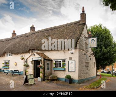 Exterior of The Blue Ball Inn pub in Malton North Yorkshire England UK ...