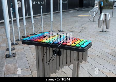 Sheffield city centre Charter Square, Xylophones Instruments for ...