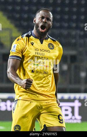Keinan Davis (Udinese) during the Italian Serie A match between Bologna ...