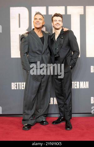 BETTER MAN, Jonno Davies as Robbie Williams, 2024. © Paramount Pictures ...