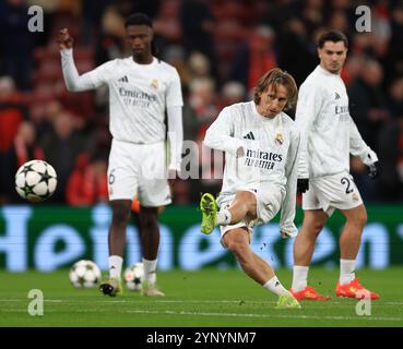 Real Madrid's Luka Modric during La Liga match between CD Leganes and ...
