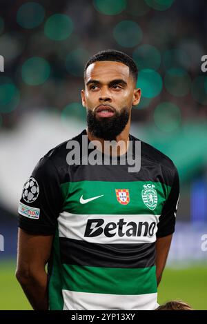 Jeremiah St. Juste seen during Taca de Portugal 2025 final game between ...