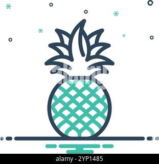 Icon for pineapple, tupi nanas Stock Vector Image & Art - Alamy