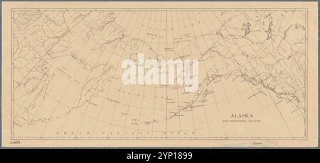 Alaska and adjoining region , Alaska, Maps, Canada, Western, Maps ...