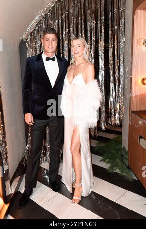 Dustin Schöne und Lena Gercke beim Magical Christmas Ball von LeGer by ...