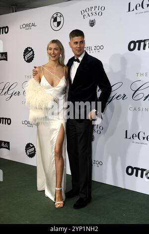 Dustin Schöne und Lena Gercke beim Magical Christmas Ball von LeGer by ...