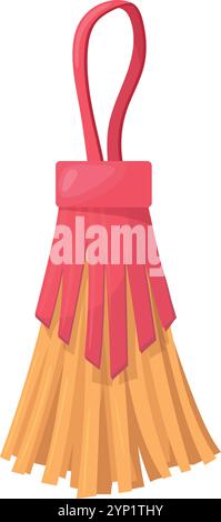 silk tassel rope cartoon vector illustration Stock Vector Image & Art ...