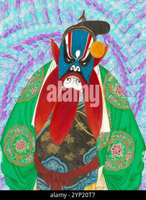 Beijing Opera - Figure from the late 19th century Stock Photo - Alamy