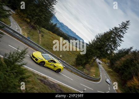 Chevrolet Corvette C8 Z06 at Classic Car Race, Jochpass Oldtimer ...