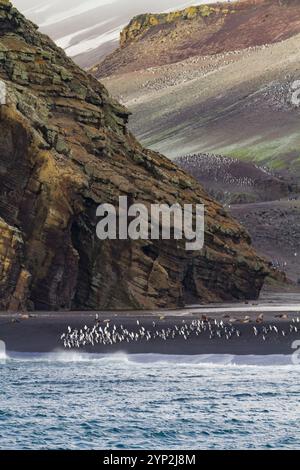 Rocks on Deception island, Antarctica Stock Photo - Alamy