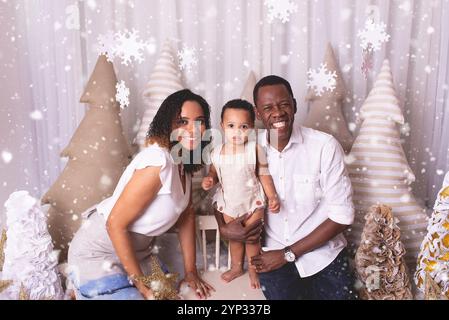 Traditional Brazilian family celebrating Christmas Stock Photo - Alamy