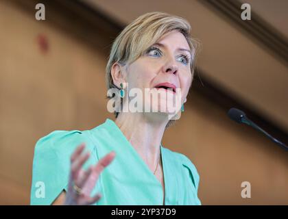 Mayor of Greater Lincolnshire Dame Andrea Jenkyns during a Reform UK ...