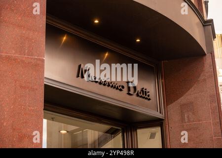 LONDON- NOVEMBER 25, 2024: Massimo Dutti flagship store on Regent ...