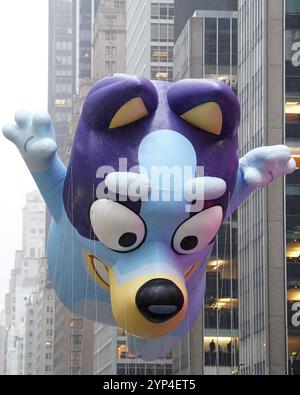 Bluey, Balloon out and about for Macy's Thanksgiving Day Parade, , New ...