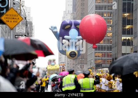 Bluey, Balloon out and about for Macy's Thanksgiving Day Parade ...