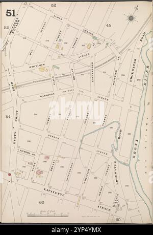 Bronx, V. 14, Plate No. 51 [Map bounded by E. 198th St., Valentine Ave ...