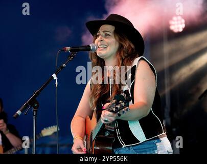 Amy Moore preforming at Wychwood Music Festival 2024, Cheltenham ...
