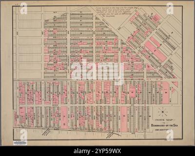 Index map to Bensonhurst-by-the-Sea and additions Cartographic. Maps ...