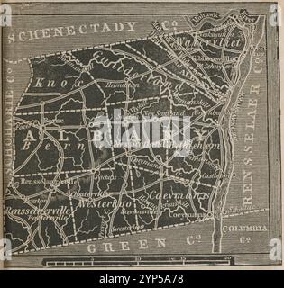 Map of Albany County Cartographic. Atlases, Maps. 1866. Lionel Pincus ...