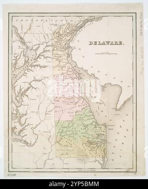 Delaware Cartographic. Maps. 1838. Lionel Pincus and Princess Firyal ...
