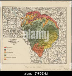Geological map of a part of Chenango and Cortland Counties Cartographic ...