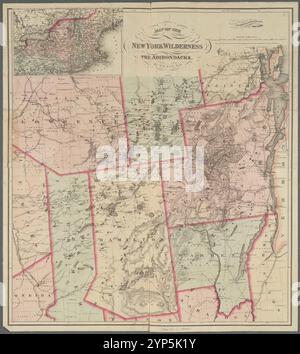 New York Cartographic. Maps. 1876. Lionel Pincus and Princess Firyal ...