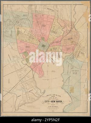 The Price & Lee Co's new map of the city of Paterson, Haledon and ...