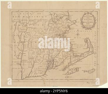 A New and Accurate Map of the Colony of Massachusetts Bay. Original ...