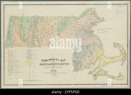 Geological map of Massachusetts , Geology, Massachusetts, Maps ...