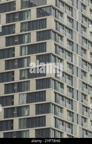 Partial view of the ultra-modern Dutch office towers Stock Photo - Alamy