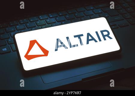 In this photo illustration, the logo of engineering and energy company ...