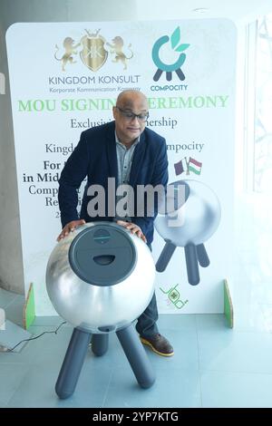 Kingdom Konsult CEO Catina Aghayan and Compocity CEO Dr. Emese Pancsa ...