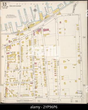 Staten Island, V. 1, Plate No. 53 [Map bounded by Kill Van Kull, Pelton ...