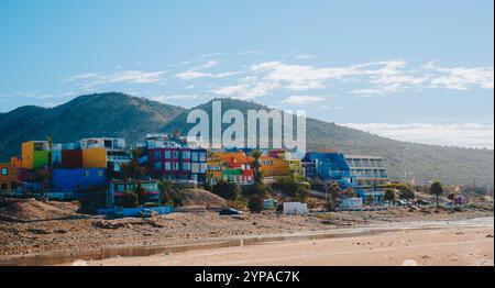 Colorful Village of Aghroud Beach, Agadir, Morocco 15 November 2024 ...