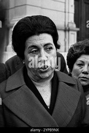 Argentine Peronist politician Nélida de Miguel heads a claim for the ...