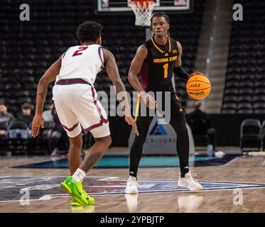 Arizona State guard Alston Mason (1) during the first half of an NCAA ...