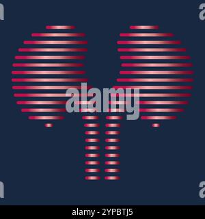 3D kidney logo design with red stripes Stock Vector Image & Art - Alamy