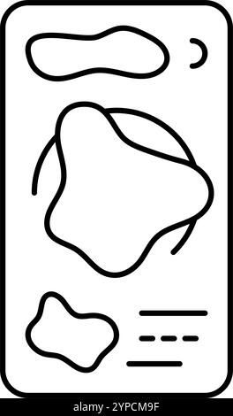 heatmap ux ui design color icon vector illustration Stock Vector Image ...