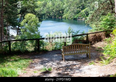 Photo of the Blue Pool in Dorset Stock Photo - Alamy