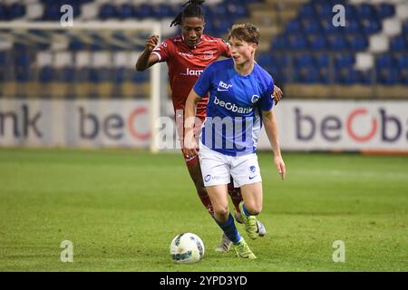 Essevee's Thomas Claes pictured in action during a soccer match between ...