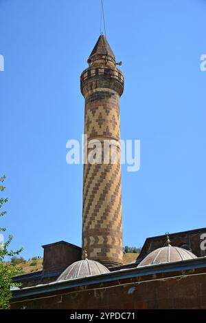 Haci Seref Mosque, located in Mus, Turkey, was built in the 14th ...