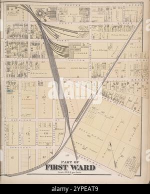 Part of First Ward. Cartographic. Maps. 1872. Lionel Pincus and ...