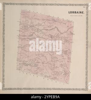 Lorraine. Township Cartographic. Atlases, Maps. 1864. Lionel Pincus and ...