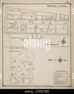 Mineola Park; Hastings Tract Cartographic. Atlases, Maps. 1914. Lionel ...