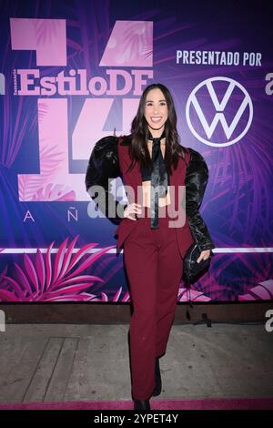 Emma Mizrahii attends the pink carpet for the 14th anniversary of ...