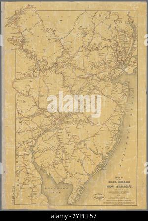 Map of the rail roads of Pennsylvania and parts of adjoining states ...