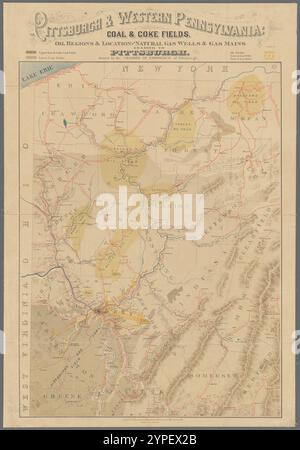 Oil and gas fields of Pennsylvania , Oil fields, Pennsylvania, Maps ...