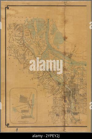 Map of Multnomah County, Oregon - compiled from county records ...