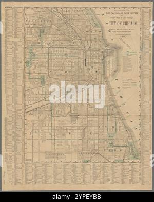 System of parks and boulevards of the city of Chicago , Parks, Illinois ...
