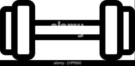 Fitness weight instrument to gain strength and muscles - Flat icon ...